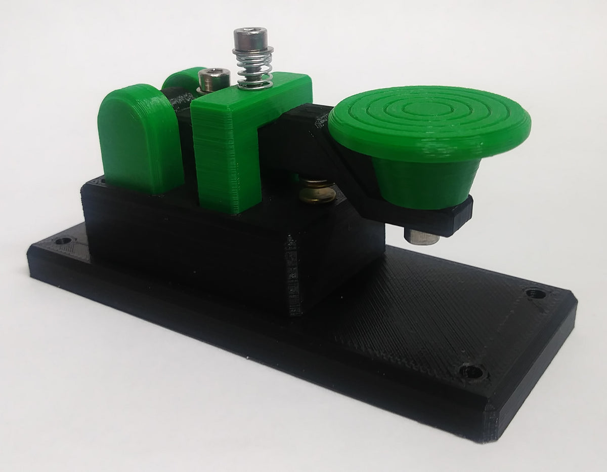 Lightweight Green Micro Morse Code Key – cwmorse.us