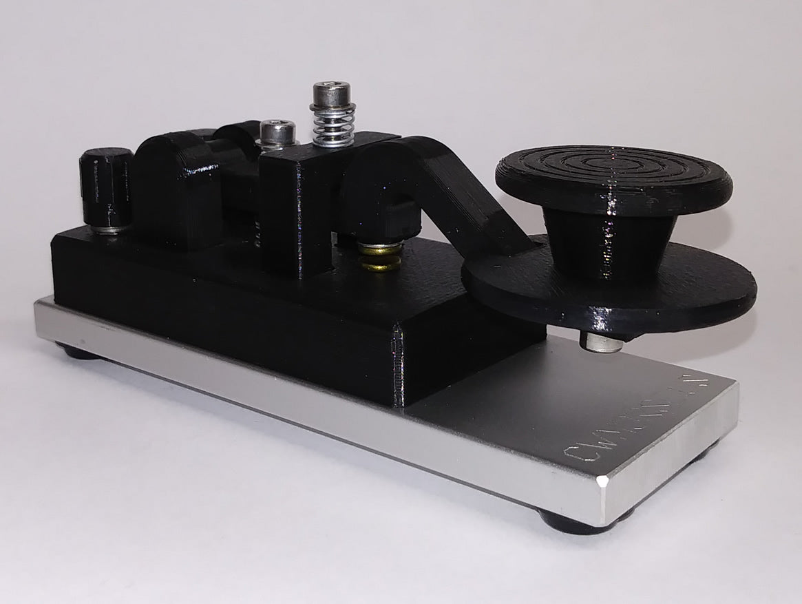 Black Camel back Straight Key – cwmorse.us