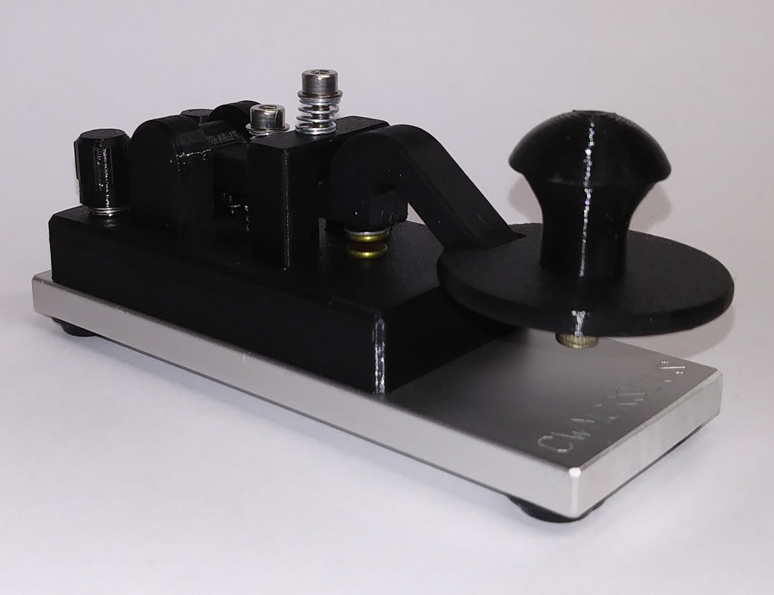 Black Camel back Straight Key – cwmorse.us