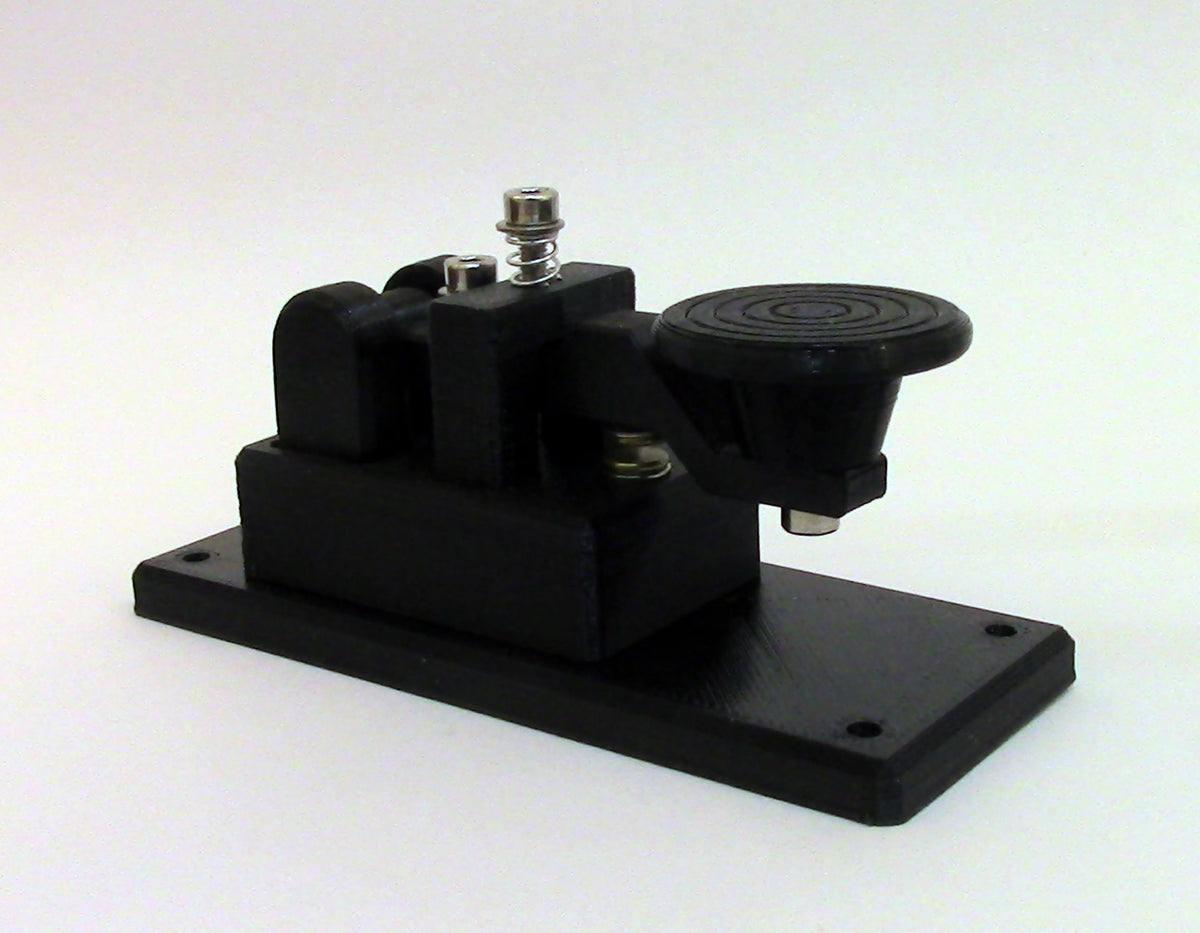 Lightweight Black Micro Morse Code Key – cwmorse.us