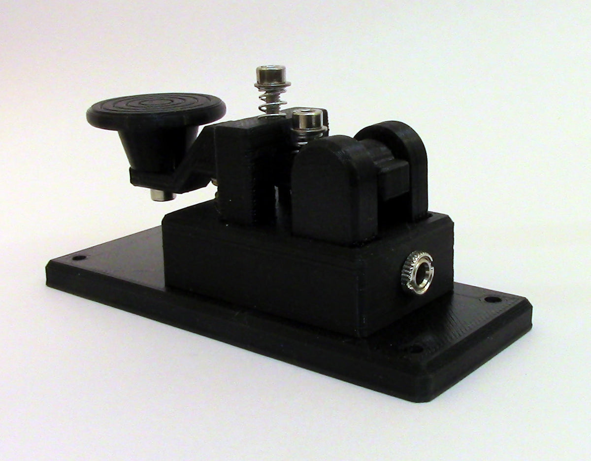 Lightweight Black Micro Morse Code Key – cwmorse.us