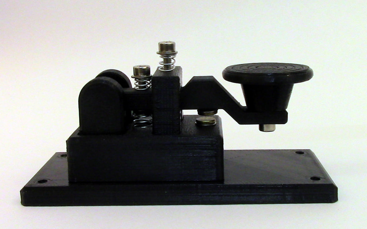 Lightweight Black Micro Morse Code Key – cwmorse.us