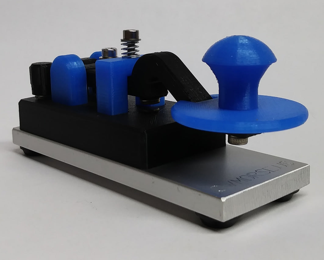 Blue Camel back Straight Key – cwmorse.us