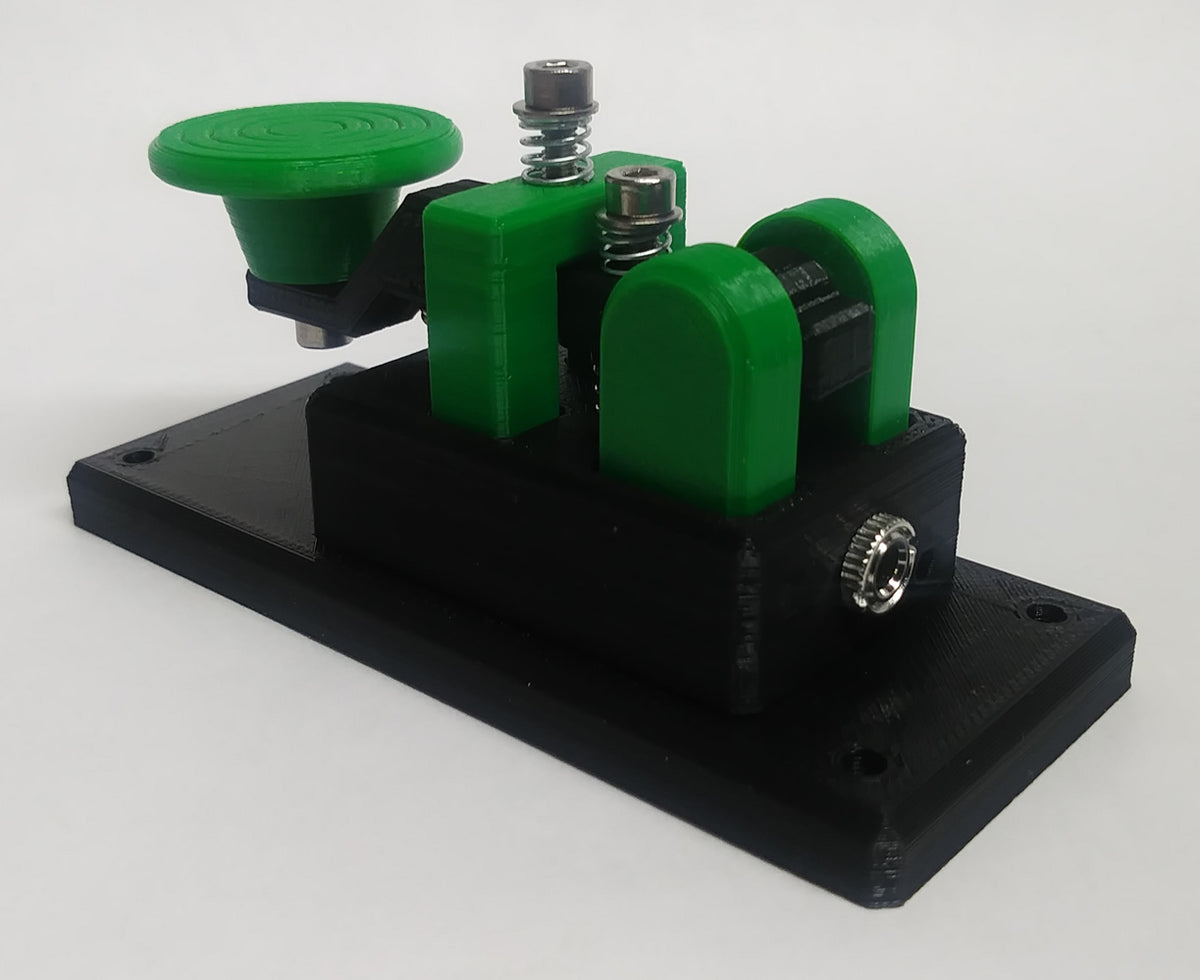 Lightweight Green Micro Morse Code Key – cwmorse.us