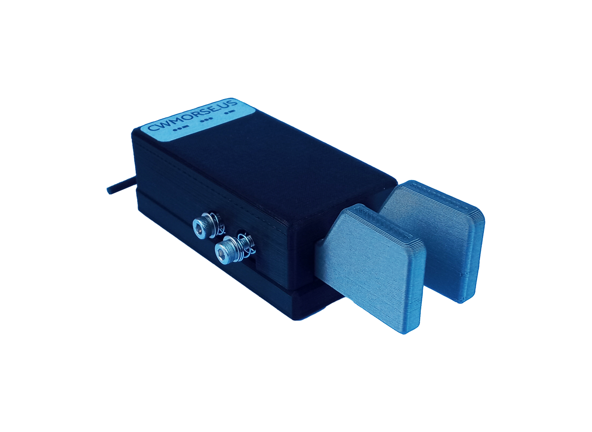 Gray Pocket Double Paddle Morse Code Key – cwmorse.us