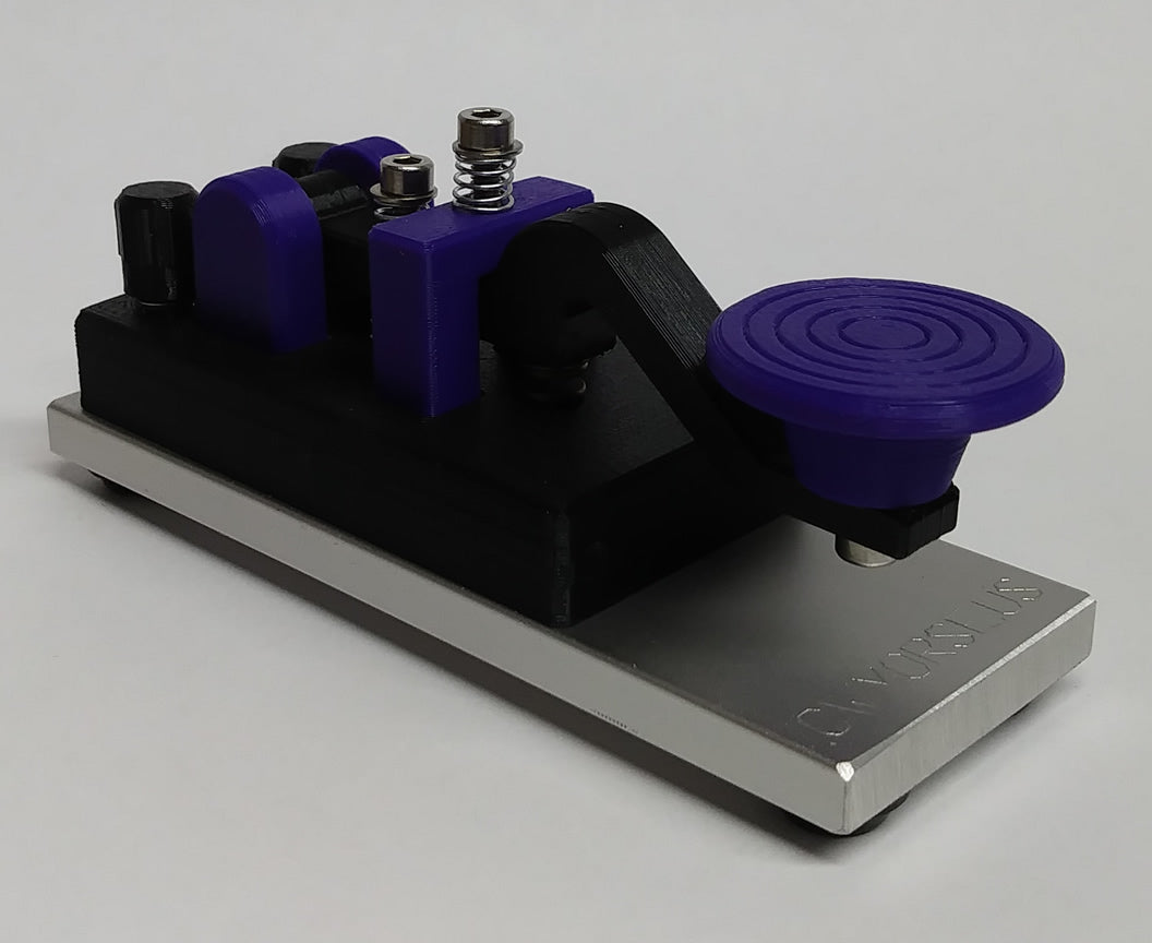 Purple Camel back Straight Key – cwmorse.us