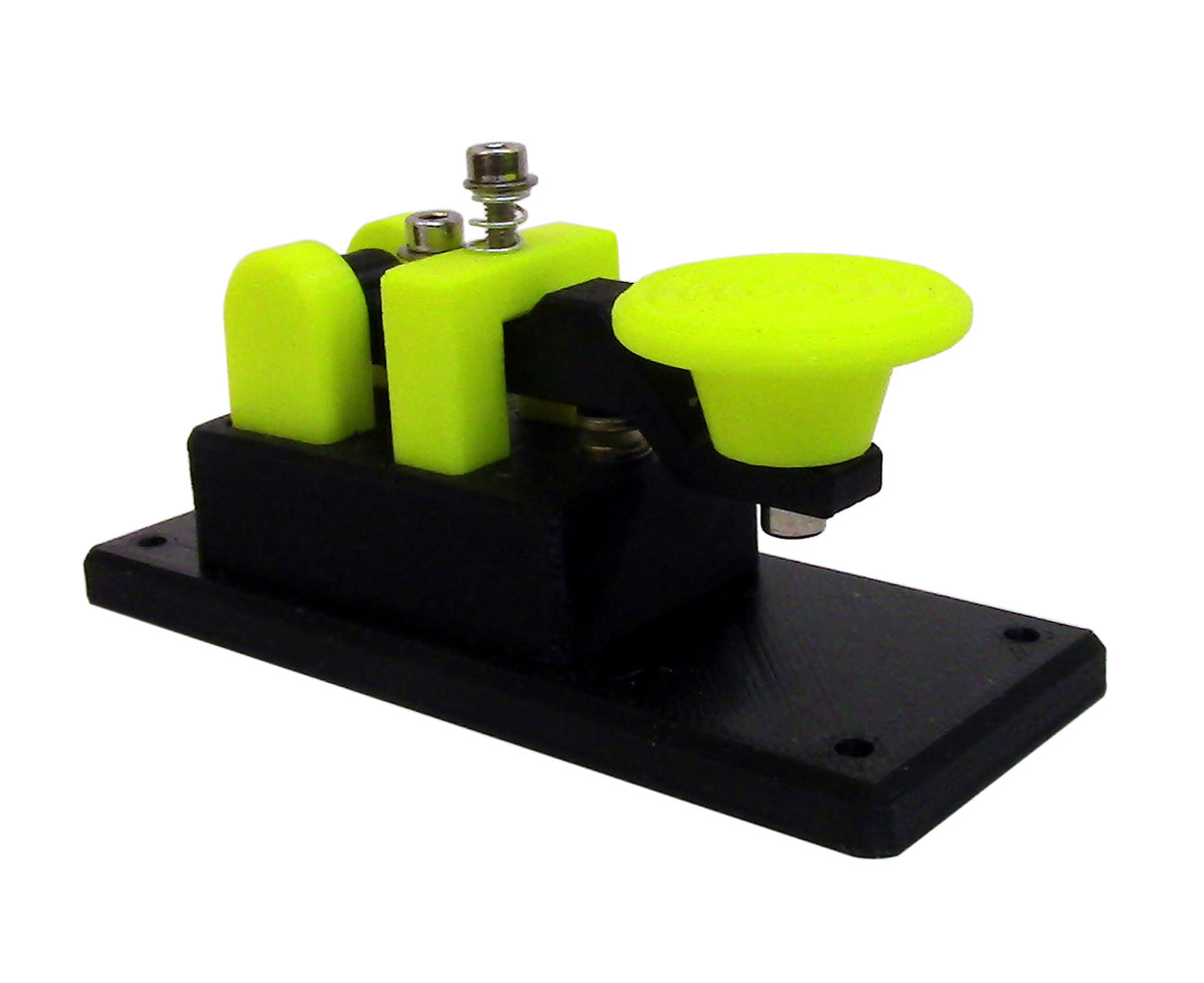 Lightweight Yellow Micro Morse Code Key – cwmorse.us